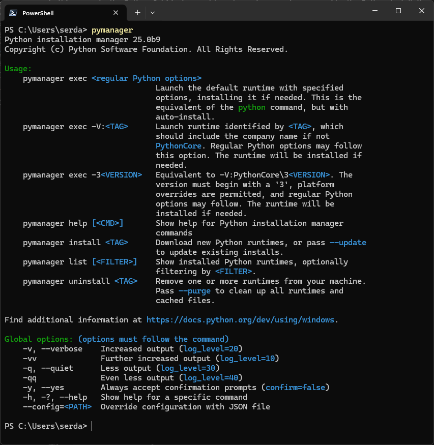 Get started with the new Python Installation Manager - Azalio